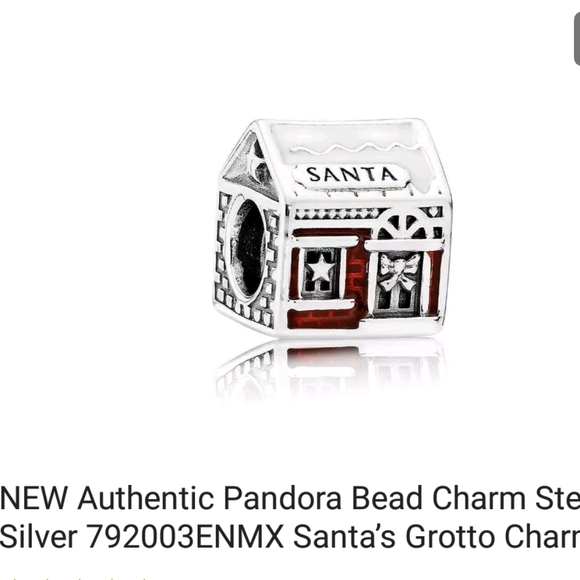 Pandora | Jewelry | Nwot Authentic Pandora Santas Grotto Charm | Poshmark